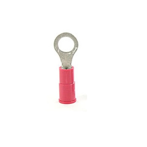 6.0MM Red Insulated Ring Crimp Terminal – SED Electrical Products Ltd